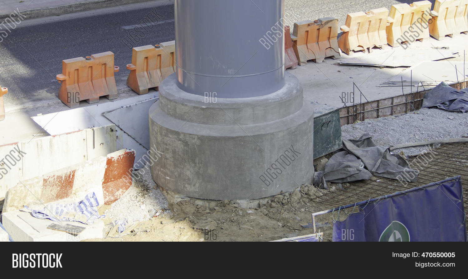 Concrete Piers Large Image & Photo (Free Trial) | Bigstock