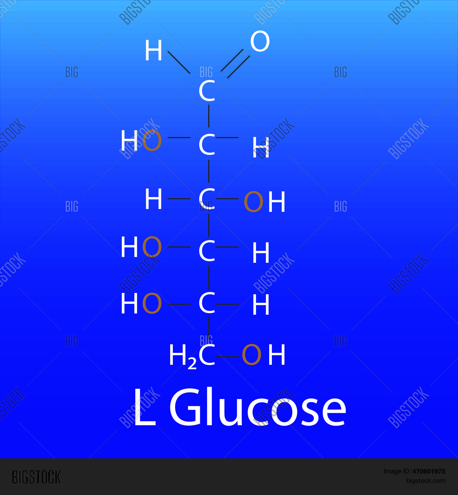 Chemical Structure L Vector & Photo (Free Trial) | Bigstock