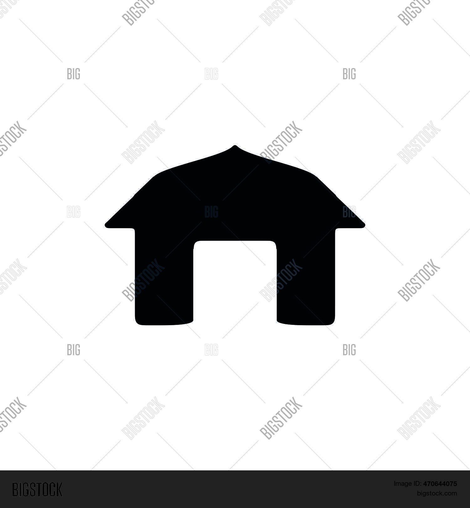 Barn Icon. Simple Vector & Photo (Free Trial) | Bigstock