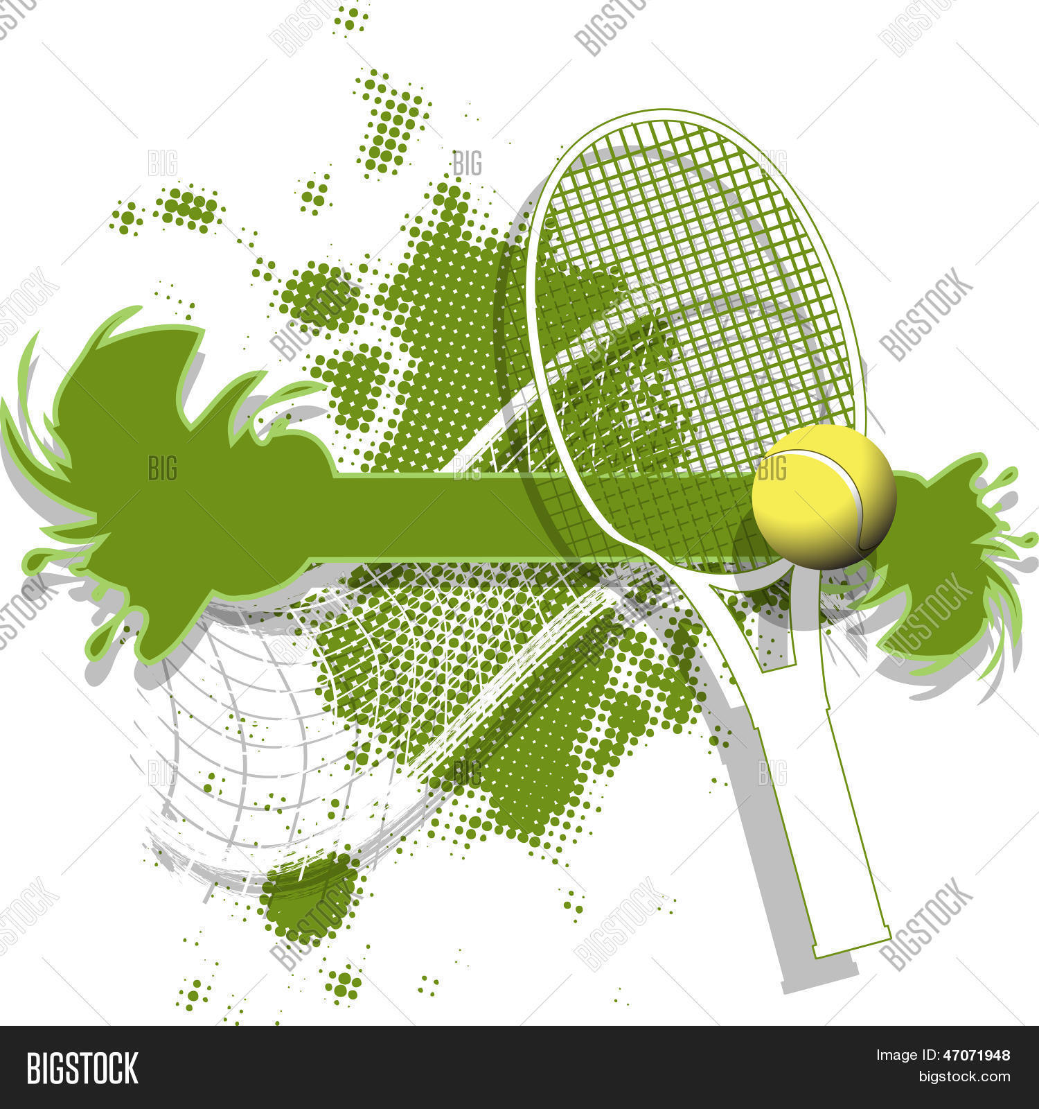 Tennis Background Vector & Photo (Free Trial) | Bigstock