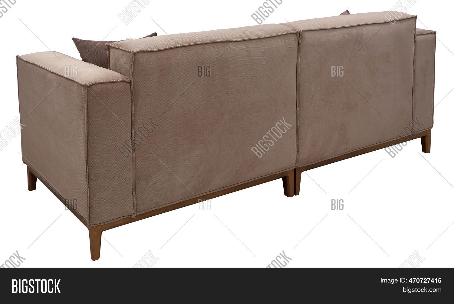 Sofa Isolated On White Image & Photo (Free Trial) | Bigstock