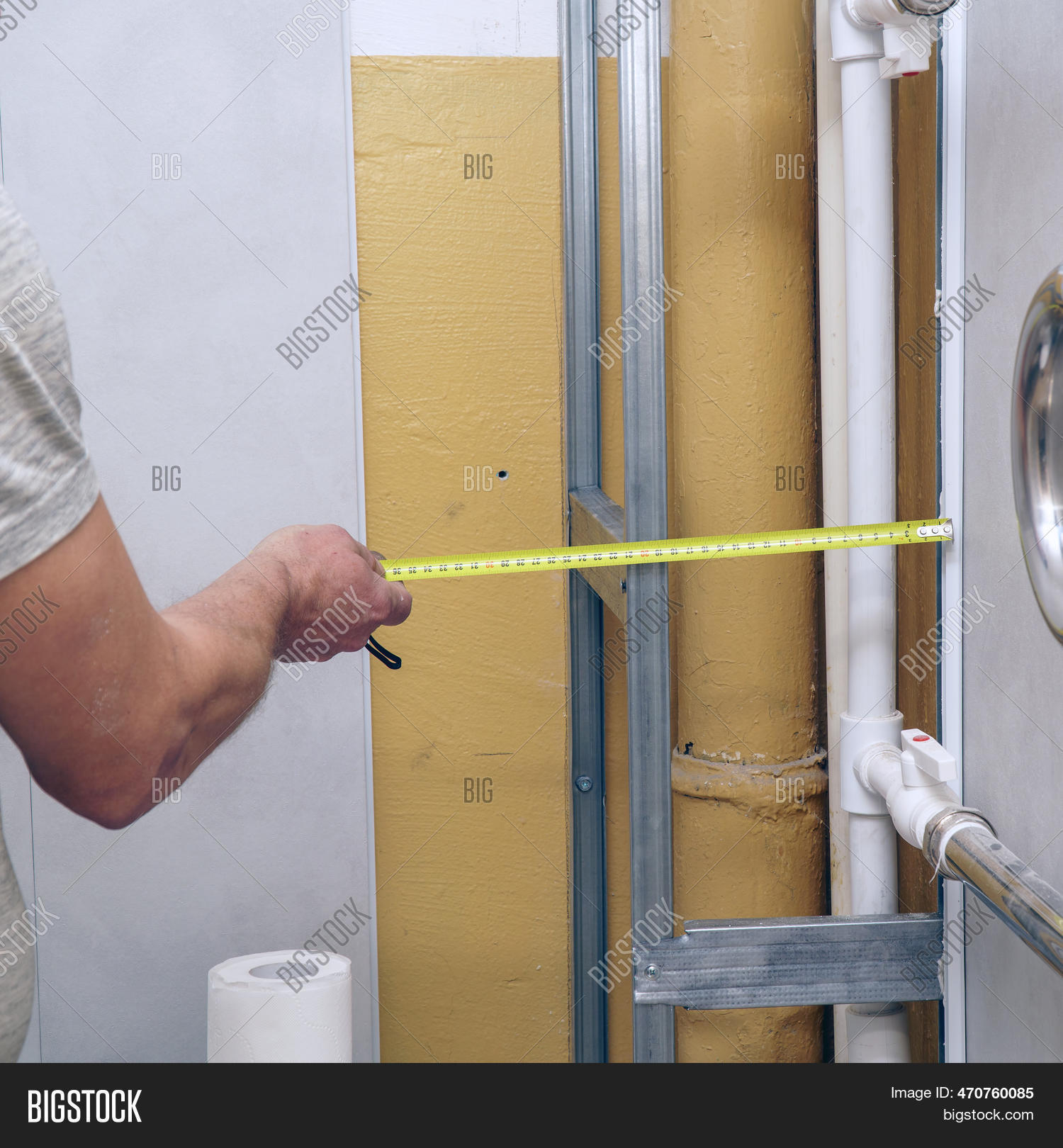 Man Tape Measure Image & Photo (Free Trial) | Bigstock