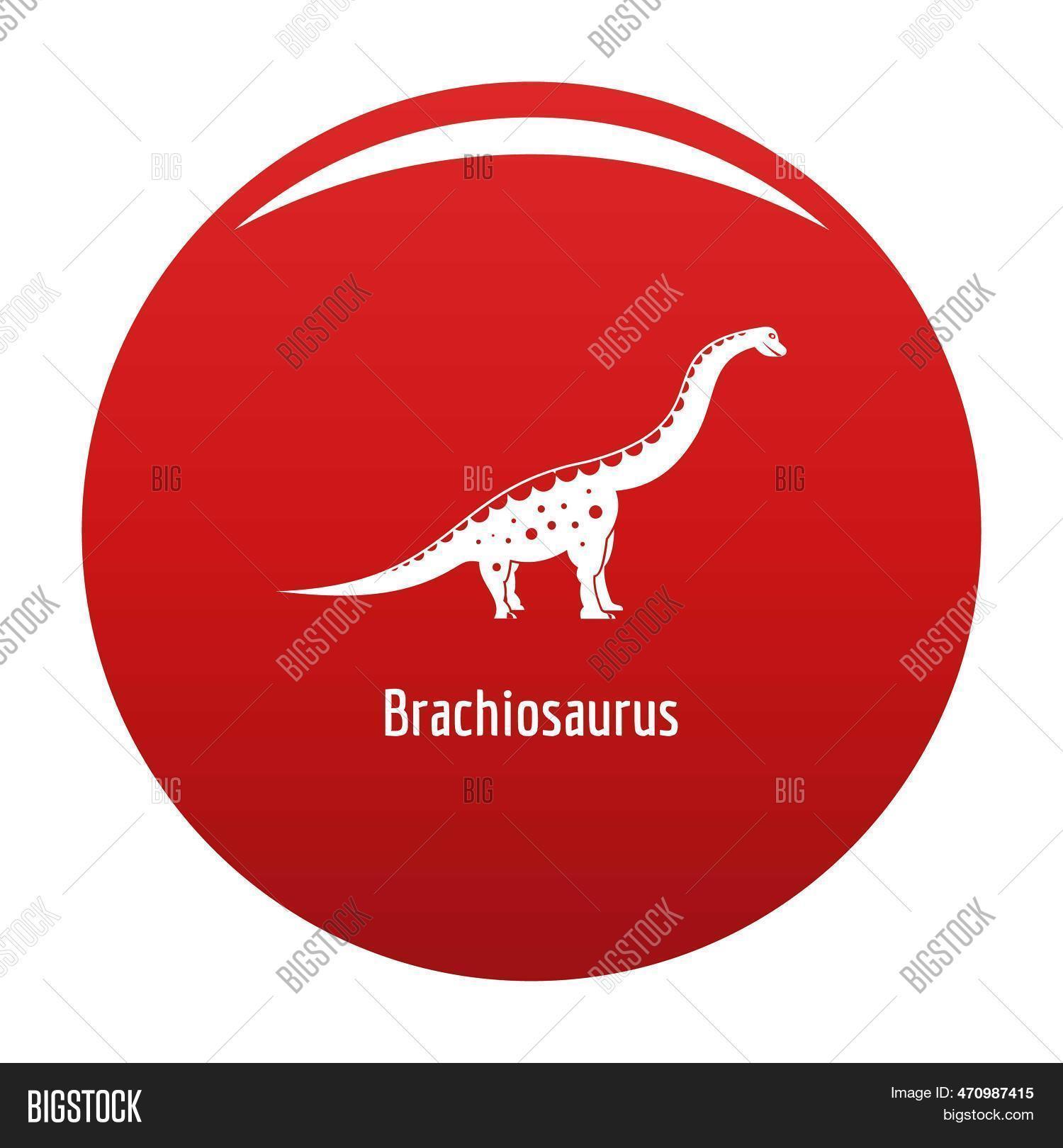Brachiosaurus Icon. Image & Photo (Free Trial) | Bigstock