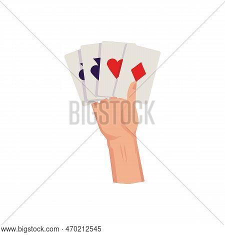 Hand Holding Playing Vector & Photo (Free Trial) | Bigstock