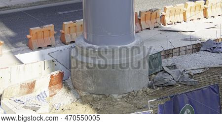 Concrete Piers Large Image & Photo (Free Trial) | Bigstock