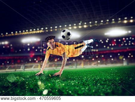 Football Striker Image & Photo (Free Trial) | Bigstock