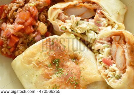 Burrito Mexican Food Image & Photo (Free Trial) | Bigstock