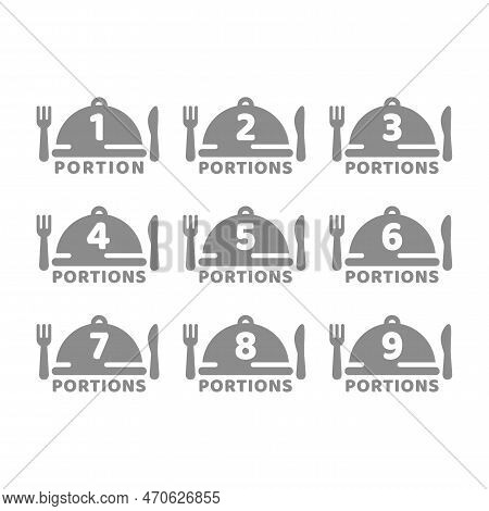 Meal Portion Size Vector & Photo (Free Trial) | Bigstock