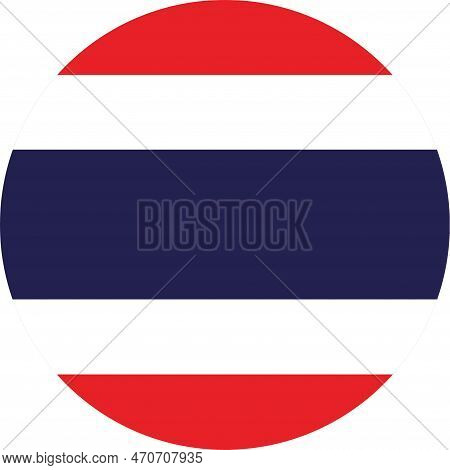 Thailand Flag Circle Image & Photo (Free Trial) | Bigstock