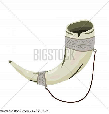 Jewish Horn Shofar. Vector & Photo (Free Trial) | Bigstock