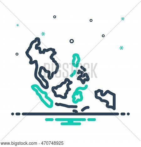 Mix Icon Southeast Image & Photo (Free Trial) | Bigstock