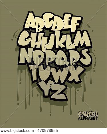 Vector Font Alphabet Vector & Photo (Free Trial) | Bigstock