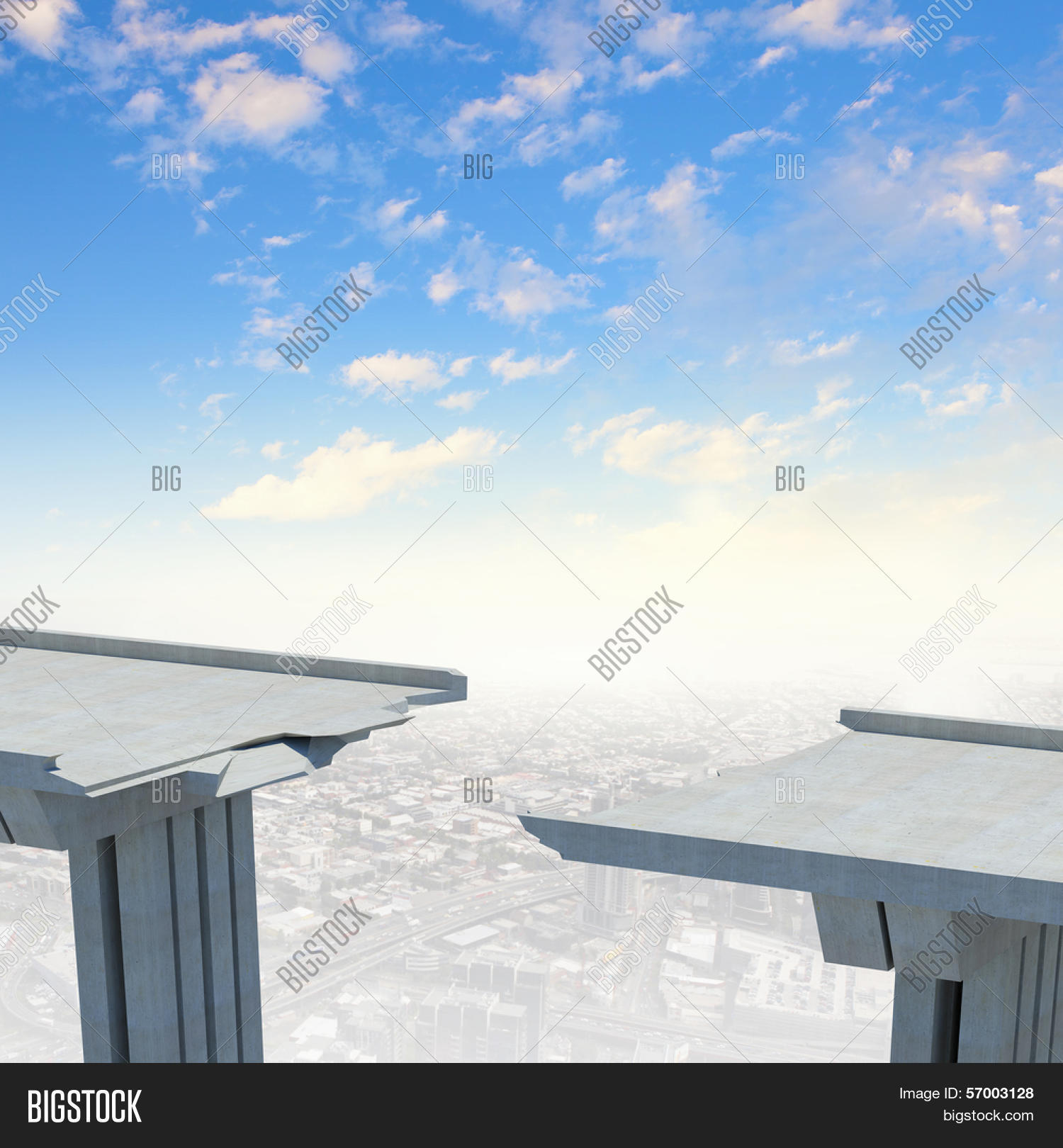 Gap Concrete Bridge Ad Image & Photo (Free Trial) | Bigstock