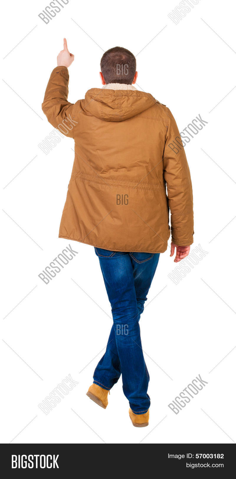 Back View Pointing Image & Photo (Free Trial) | Bigstock