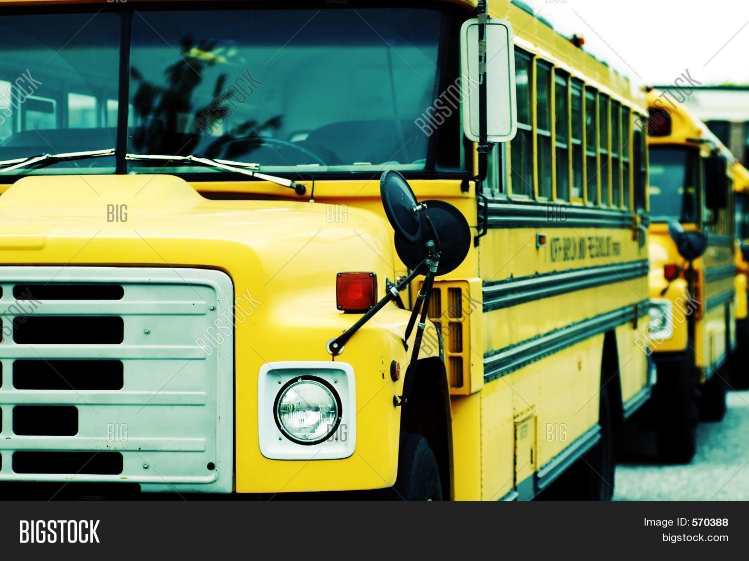 School Buses Image & Photo (Free Trial) | Bigstock