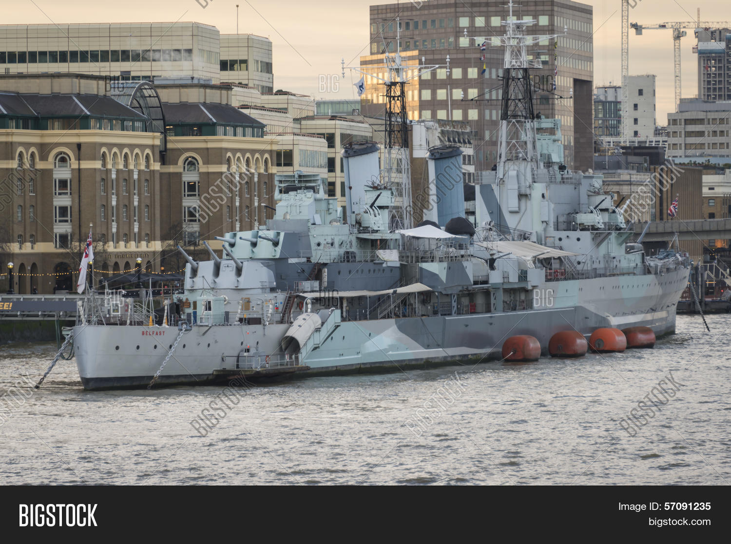 Hms Belfast Image & Photo (Free Trial) | Bigstock