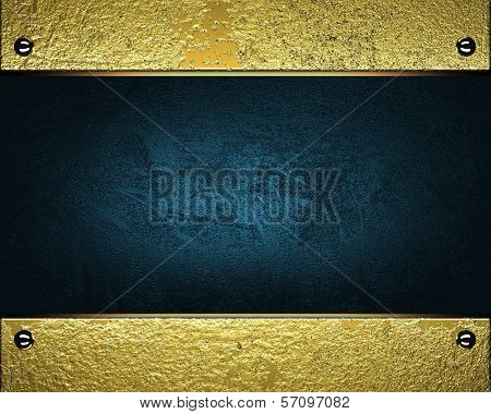 Gold Background Blue Image & Photo (Free Trial) | Bigstock