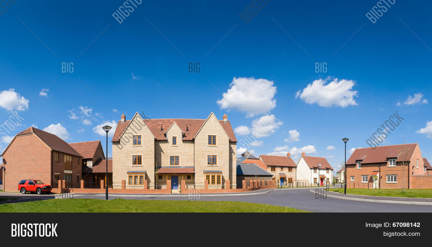 Newly Built Houses Image & Photo (Free Trial) | Bigstock