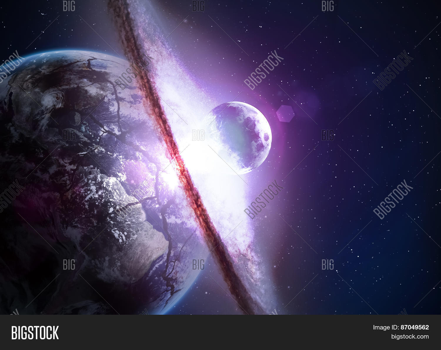Planet Explosion - Image & Photo (Free Trial) | Bigstock