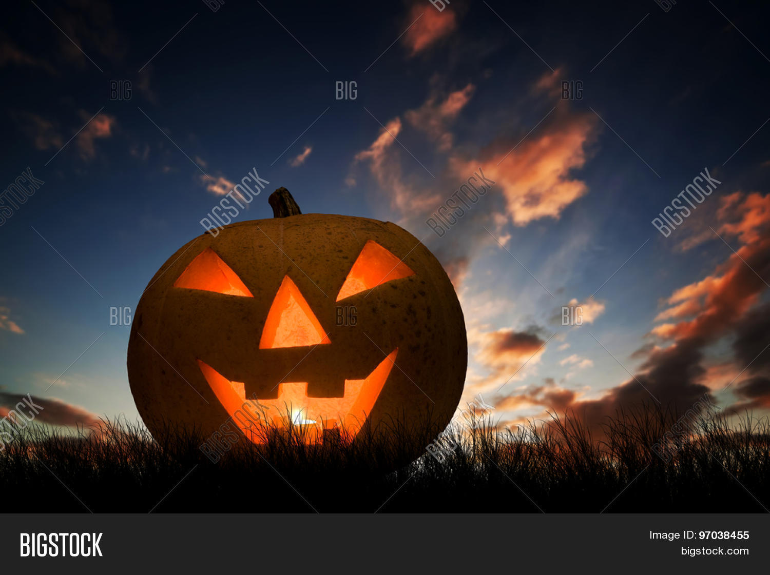 Halloween Pumpkin Image & Photo (Free Trial) | Bigstock