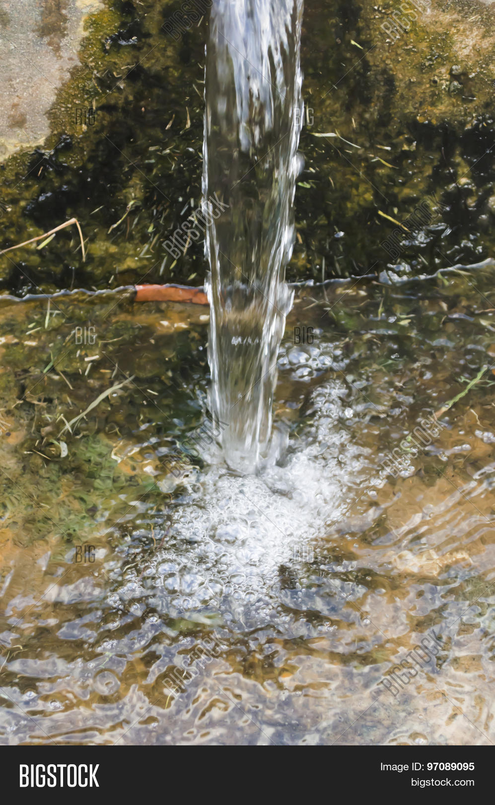 Close Water Gushing Image & Photo (Free Trial) | Bigstock