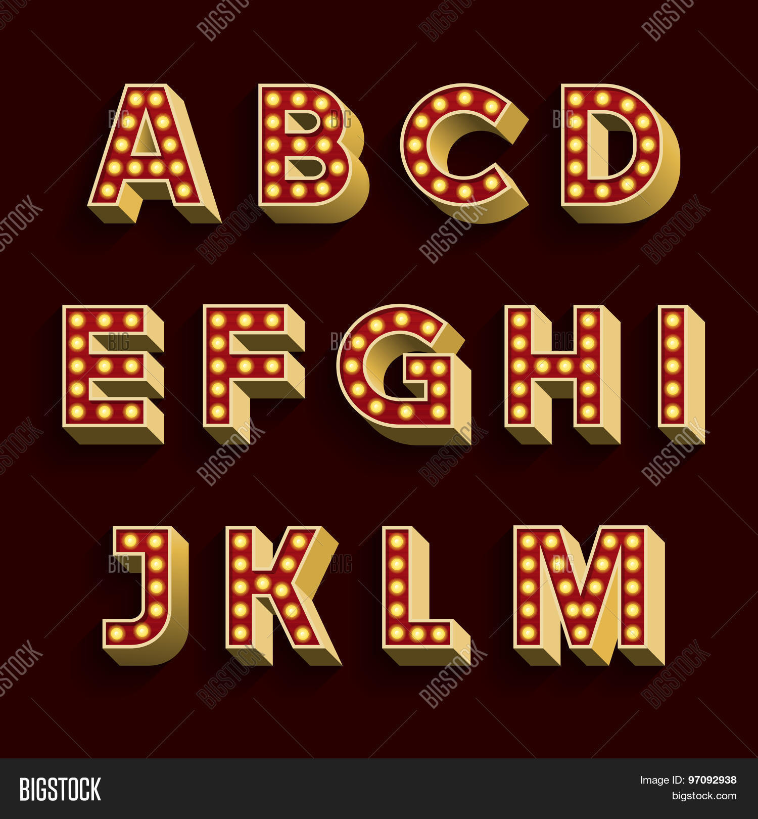 Retro Light Bulb Vector & Photo (Free Trial) | Bigstock