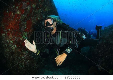 Beautiful Woman Scuba Image & Photo (Free Trial) | Bigstock