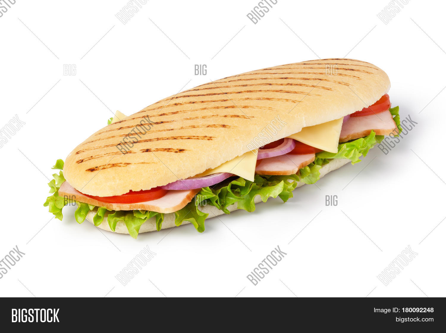 Sandwich Isolated On Image & Photo (Free Trial) | Bigstock