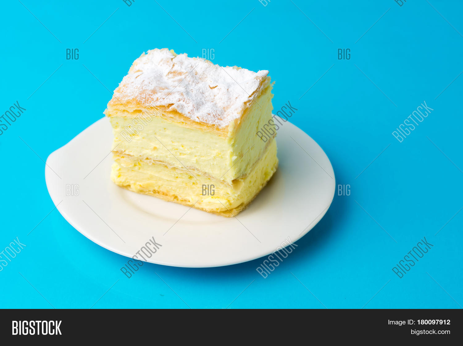 Italian Cremeschnitte Image & Photo (Free Trial) | Bigstock
