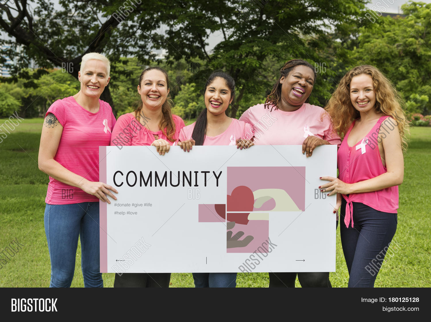 Group Women Holding Image & Photo (Free Trial) | Bigstock
