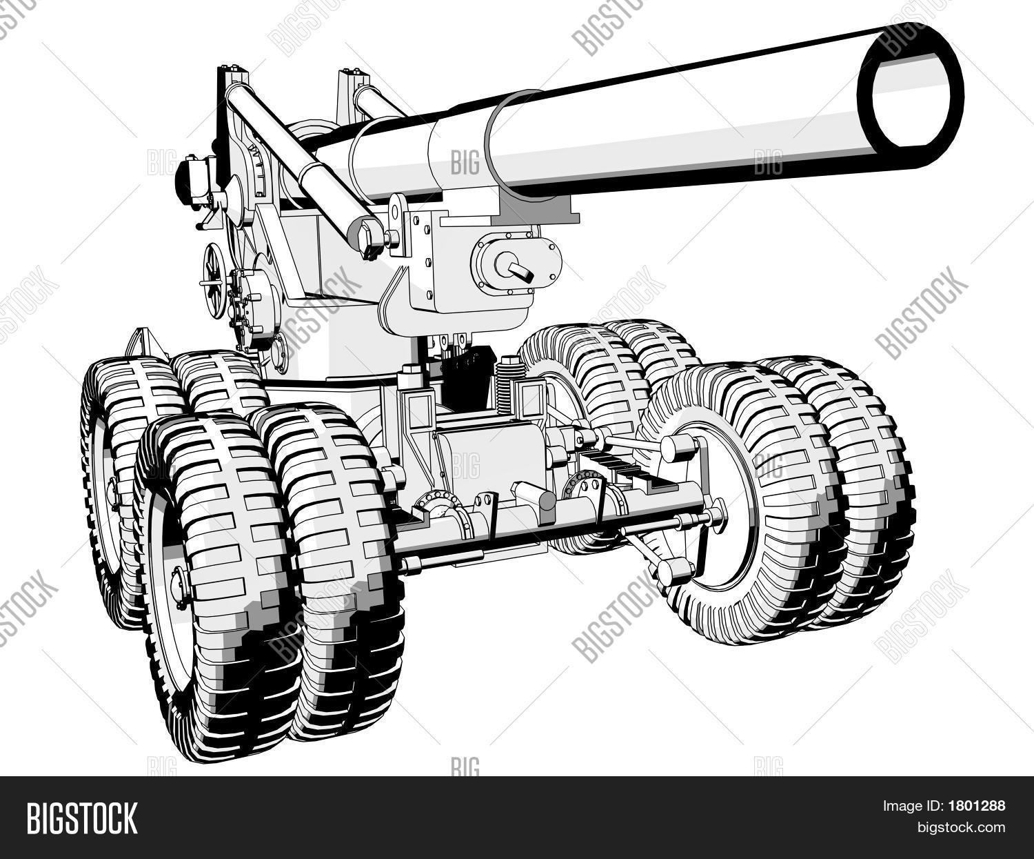 203Mm_Howitzer - Image & Photo (Free Trial) | Bigstock
