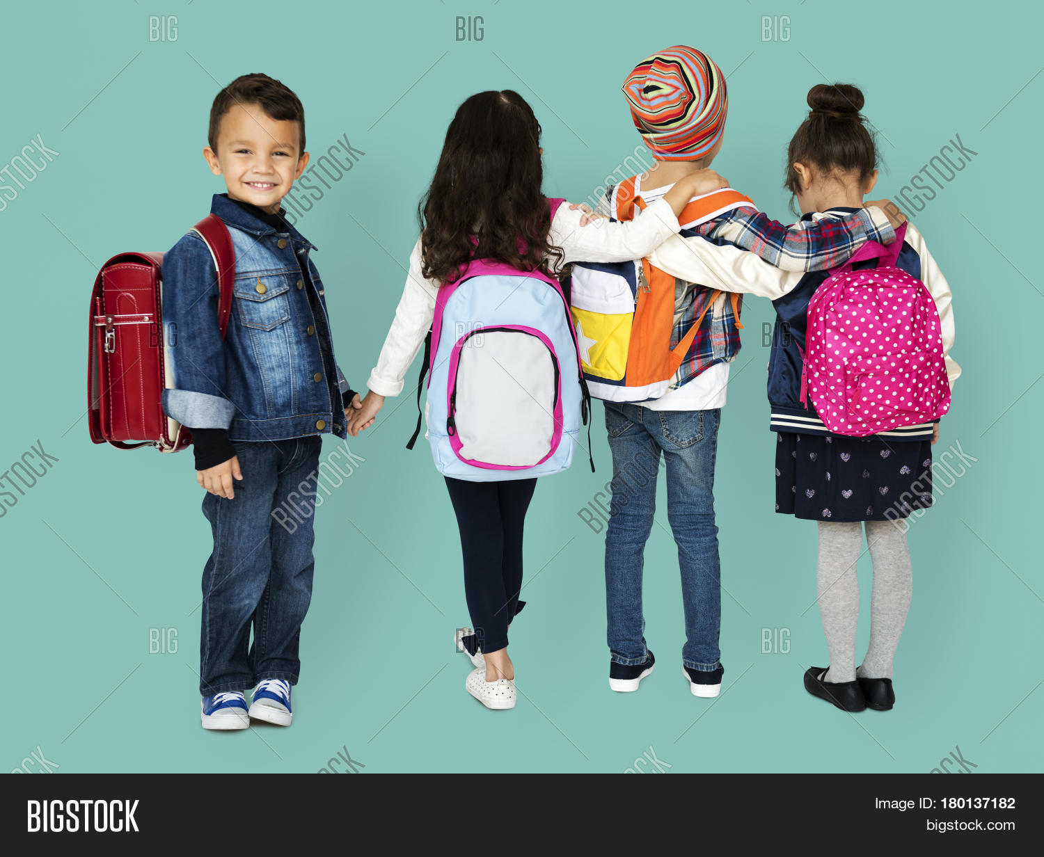 Rear View Group Image & Photo (Free Trial) | Bigstock