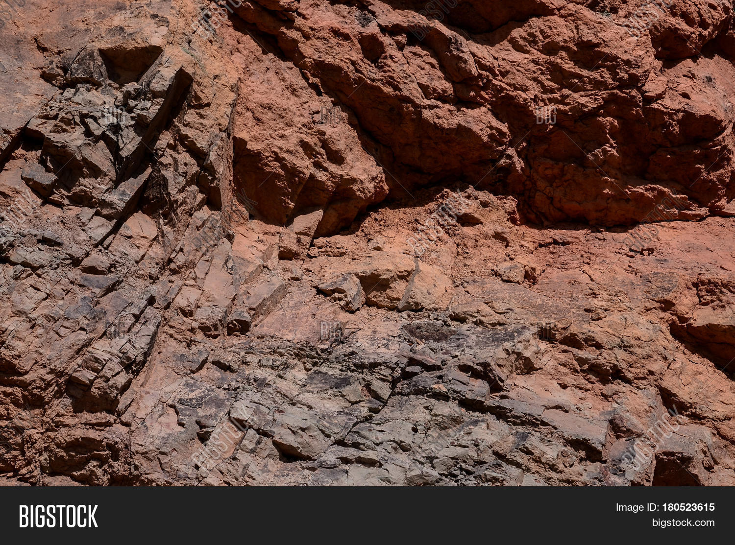 Dry Lava Basaltic Rock Image & Photo (Free Trial) | Bigstock