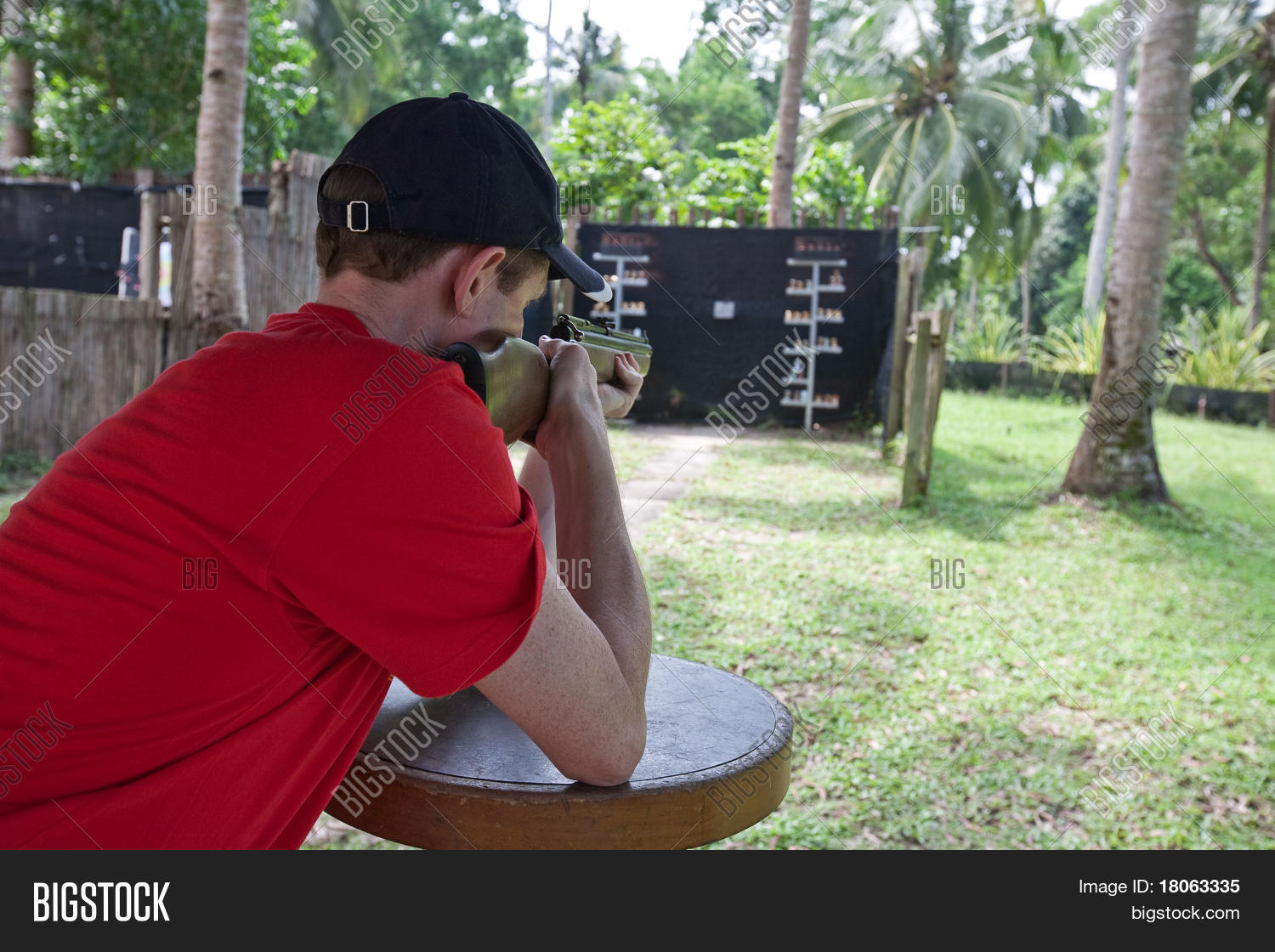Man Shooting Target Image & Photo (Free Trial) | Bigstock