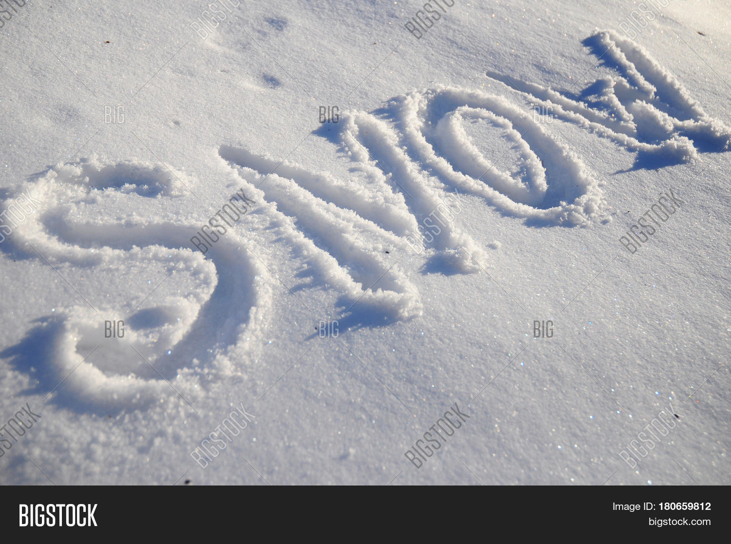Text SNOW Winter Image & Photo (Free Trial) | Bigstock
