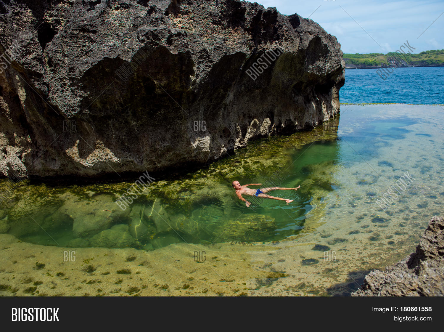 Man Swimming Natural Image & Photo (Free Trial) | Bigstock