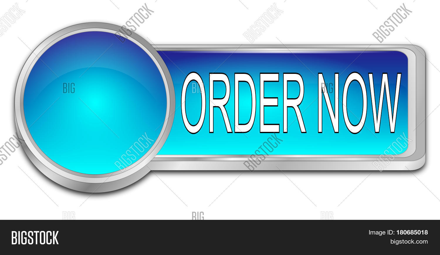 Blue Order Now Dash Image & Photo (Free Trial) | Bigstock