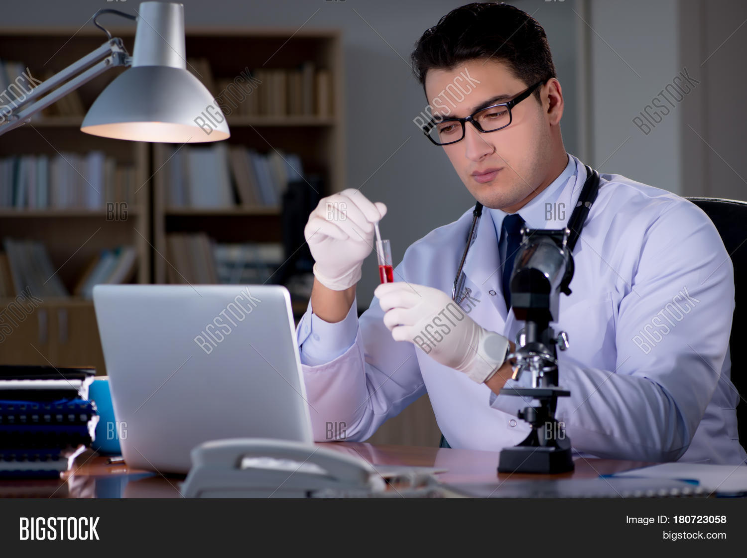 Young Doctor Working Image & Photo (Free Trial) | Bigstock