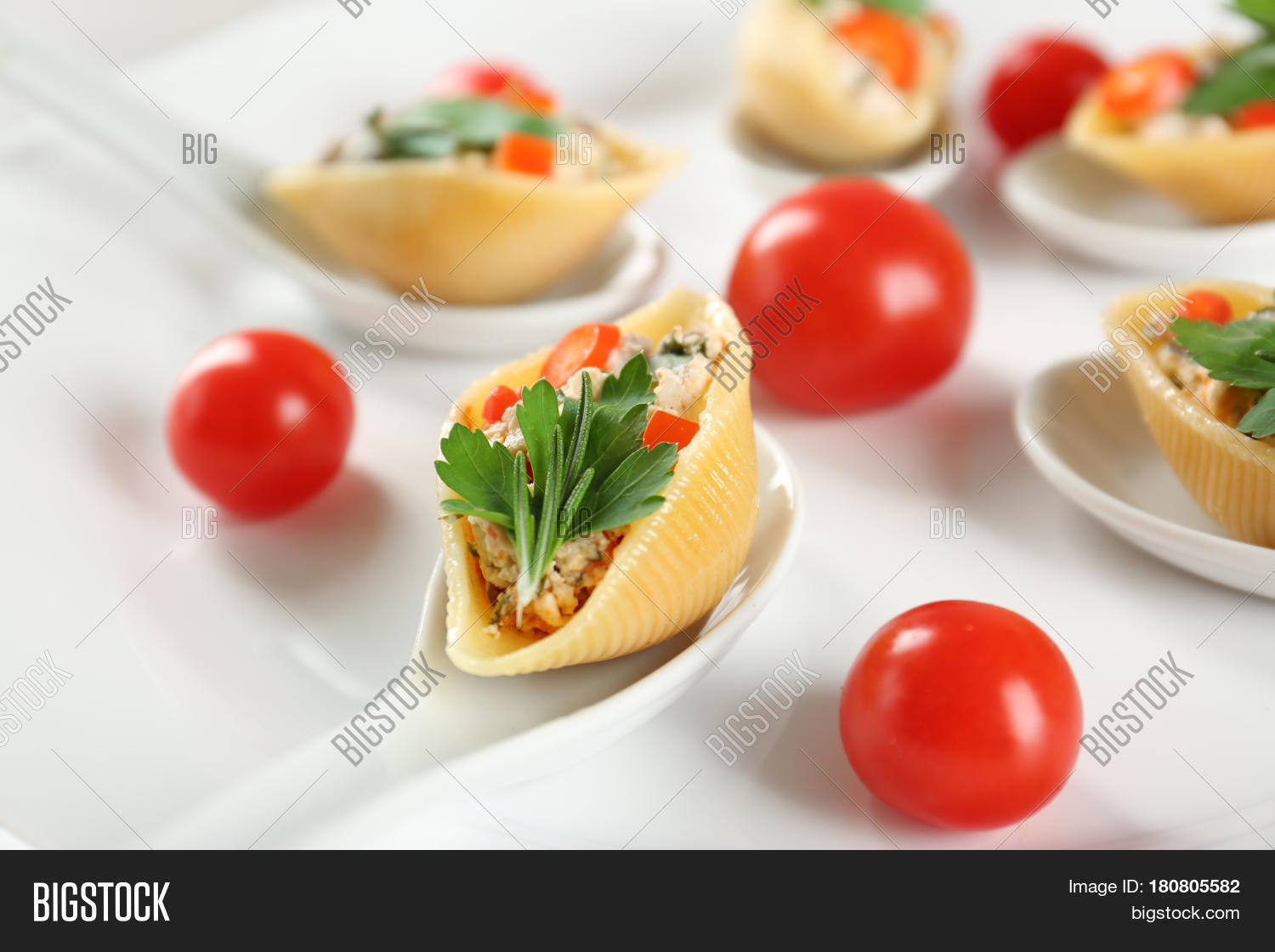 Plate Stuffed Pasta, Image & Photo (Free Trial) | Bigstock