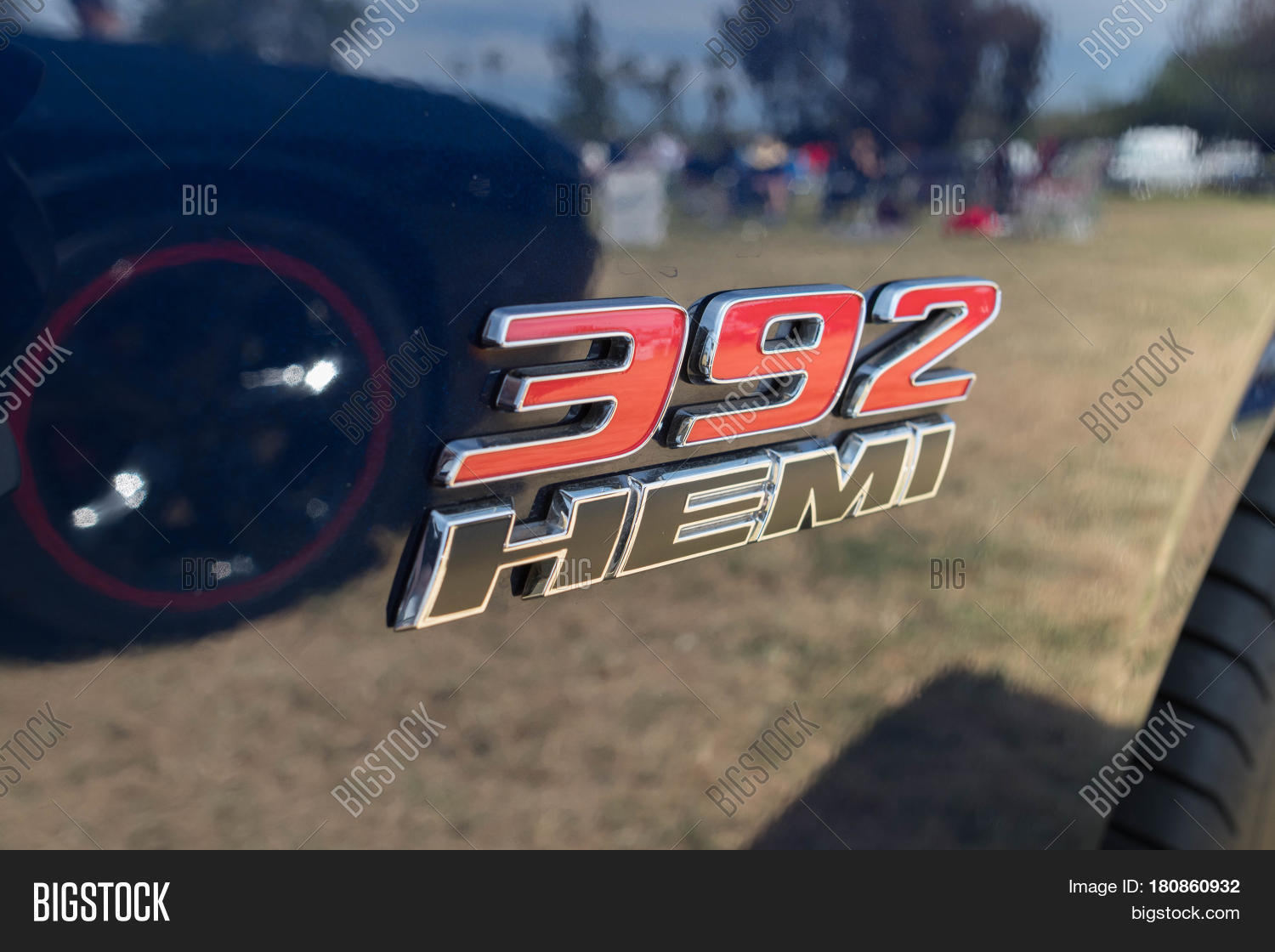 Dodge 392 Hemi Emblem Image & Photo (Free Trial) | Bigstock
