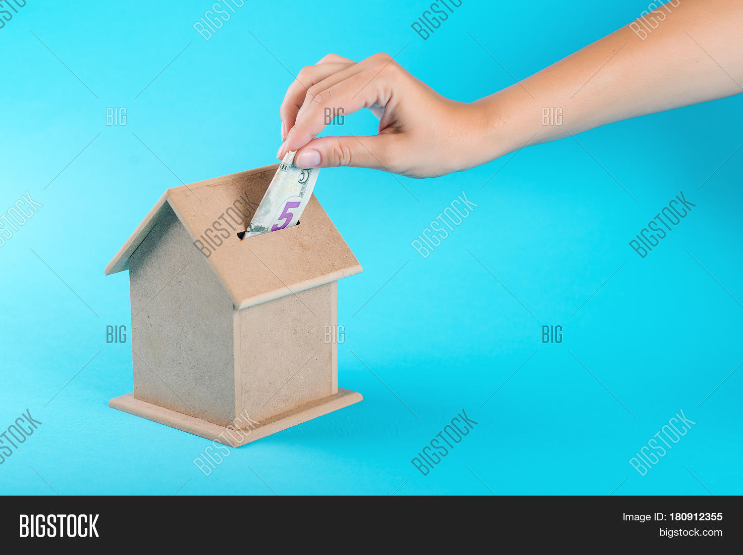 Female Hand Putting Image & Photo (Free Trial) | Bigstock