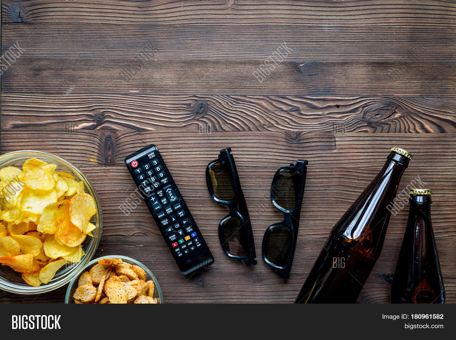 Snacks Watching TV Image & Photo (Free Trial) | Bigstock