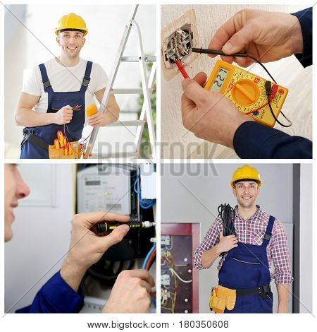 Collage Electric Image & Photo (Free Trial) | Bigstock