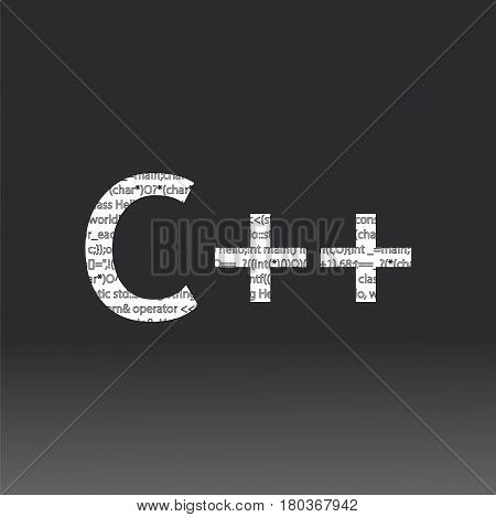 C++ Language Sign. Vector & Photo (Free Trial) | Bigstock