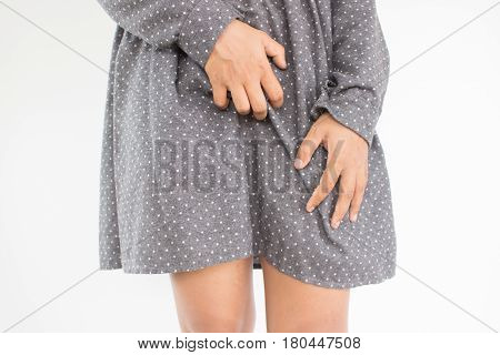 Woman Scratch On Image & Photo (Free Trial) | Bigstock