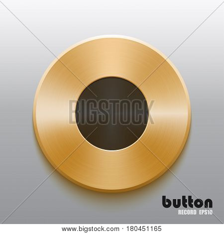 Round Record Button Vector & Photo (Free Trial) | Bigstock