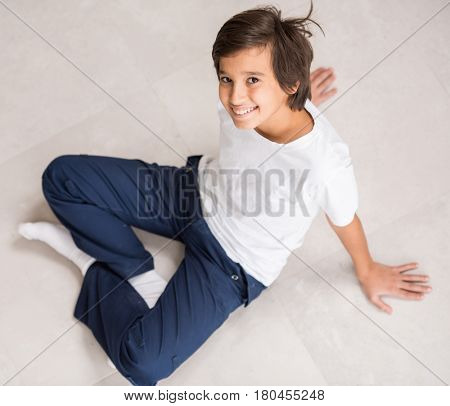 Top View Child On Image & Photo (Free Trial) | Bigstock