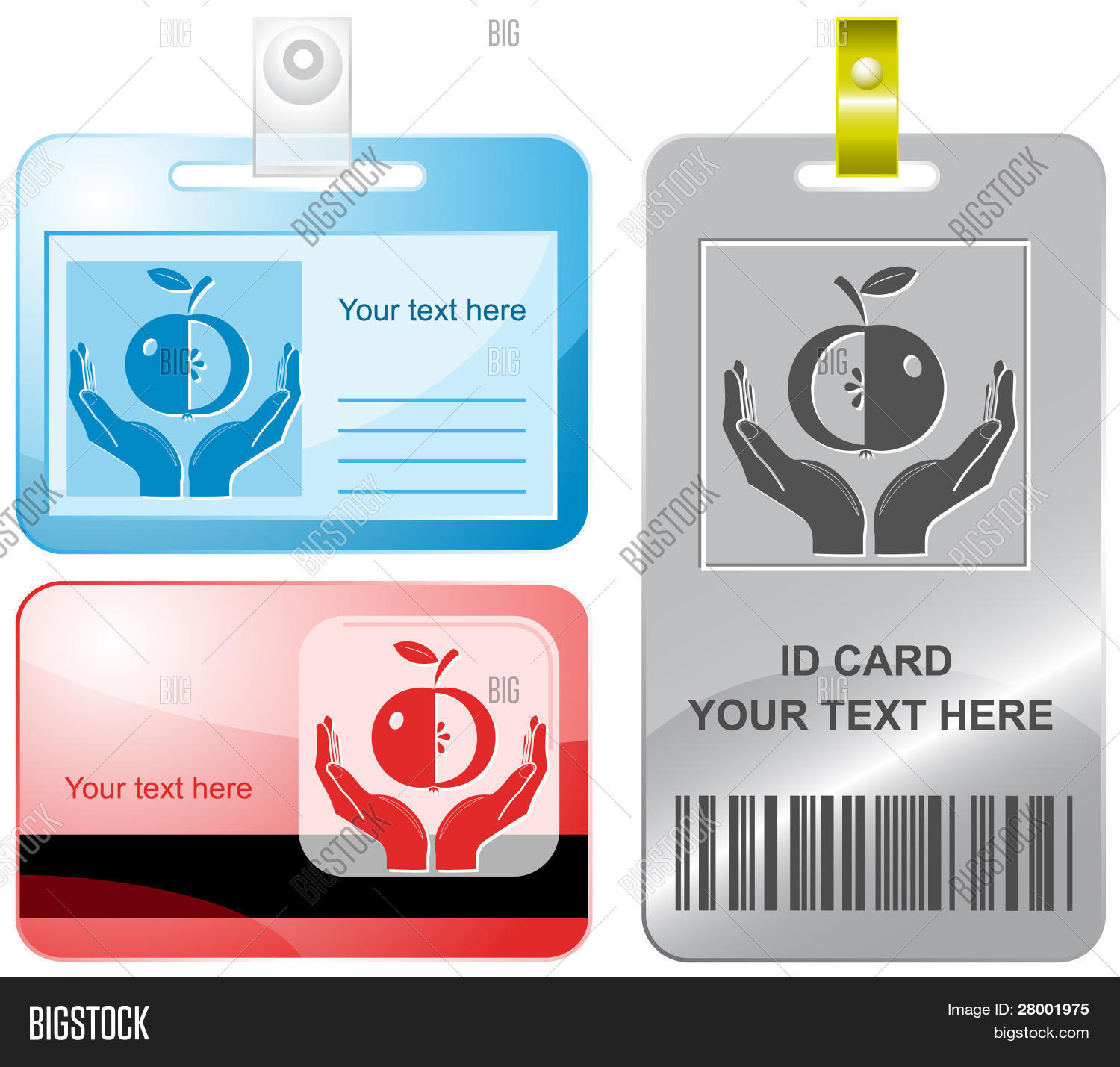 Apple Hands. Vector Vector & Photo (Free Trial) | Bigstock