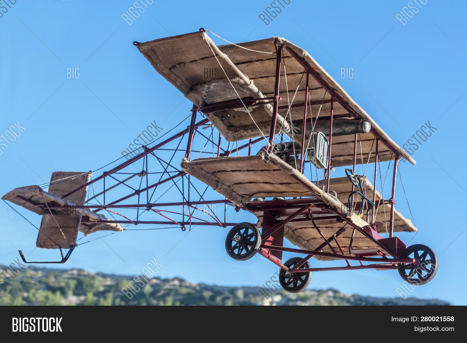 Vintage Model Airplane Image & Photo (Free Trial) | Bigstock