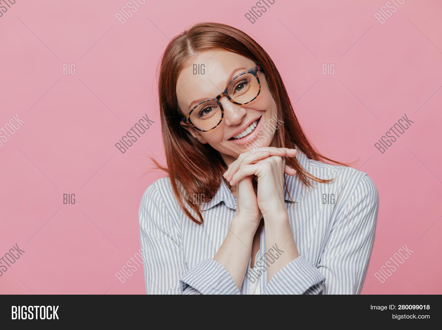 Photo Satisfied Woman Image & Photo (Free Trial) | Bigstock